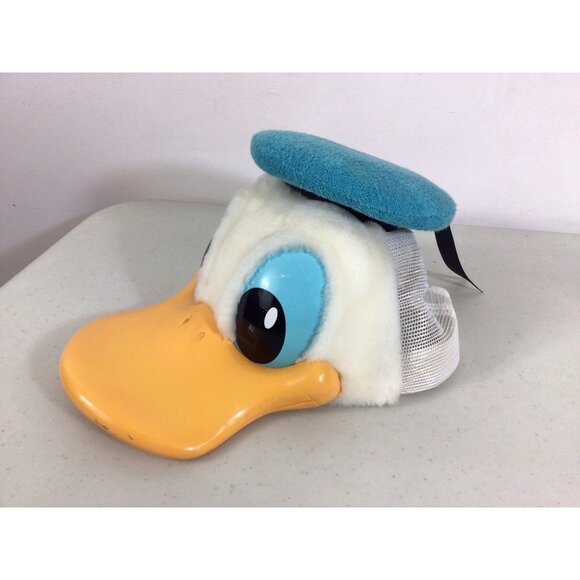 Disney | Accessories | Vintage Donald Duck Character Hat Cap 98s Disney ...